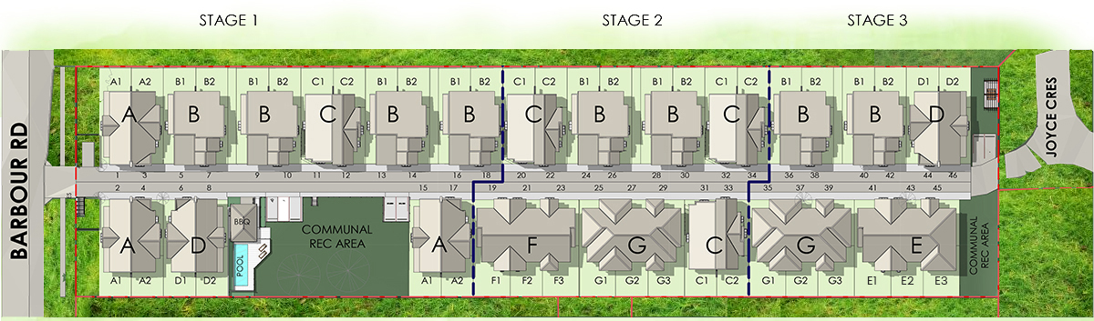Townhouse Designs | Floor Plans - Brookview Terraces
