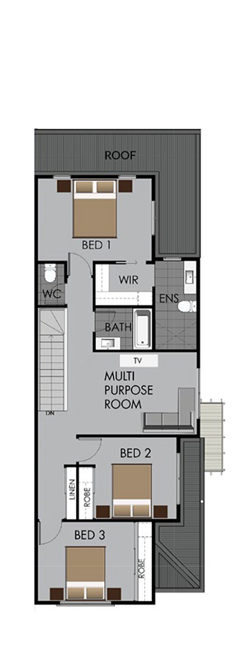 TERRACE 42 - B2 - 4 bedroom - Brookview